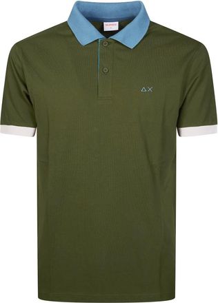 Sun 68 Homme, Tops, Vert, Taille: XL Polo Chemises