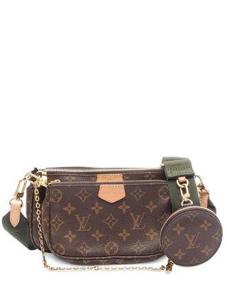 Louis Vuitton 2020 Monogram Multi Pochette Accessoires Umhängetasche - Braun