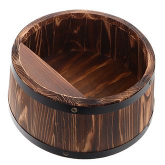 BESPORTBLE Baluue Vintage Wandregal Whiskyfass Weinflaschenhalter Wandmontage Rustikales Getr&auml;nkefass Regal f&uuml;r Heimbar Wohnzimmer Dekor Platzsparend Einfache In