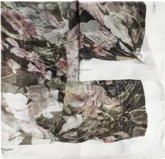 Maison Margiela Femme, Accessoires, Multicolore, Taille: ONE Size Foulard en soie