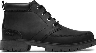 Clarks Schnürstiefeletten Rossdale Mid 261734547 Schwarz