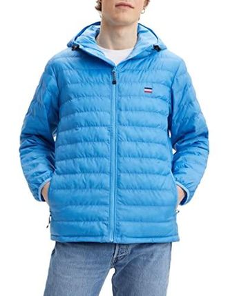 Levi's Presidio Packable Hooded Lightweight Jacket, All Aboard, M Homme