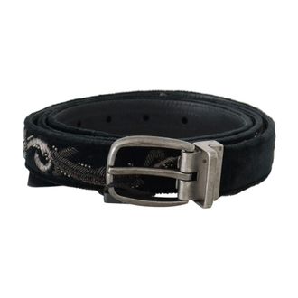 Dolce & Gabbana Herren, Accessories, Schwarzk, 80 CMGr&ouml;&szlig;e