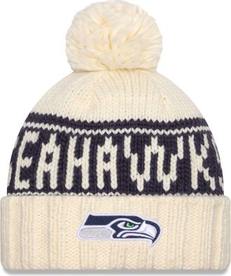 New Era Sideline Damen Winter M&uuml;tze - NFL Seattle Seahawks