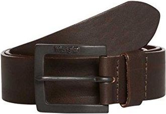Wrangler Kabel Buckle Ceinture, Marron (Brown), 115 Homme