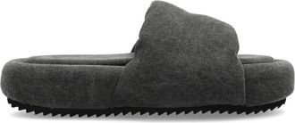 Rick Owens Chancla Slides - Femme - Chaussures - Gris - Taille: 36 EU