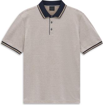 Bugatti Herren Poloshirt Modern Fit aus reiner Baumwolle