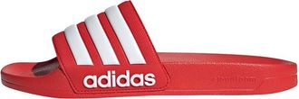 adidas Adilette Shower Slides Unisex Schiebe-Sandalen, Vivid Red Cloud White Vivid Red, 52 2/3 EU