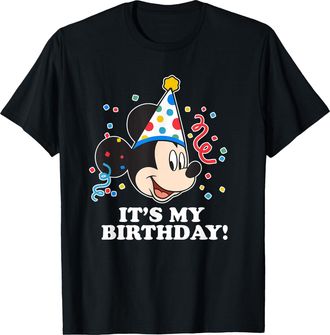 Disney Mickey Mouse Its My Birthday T-Shirt T-Shirt