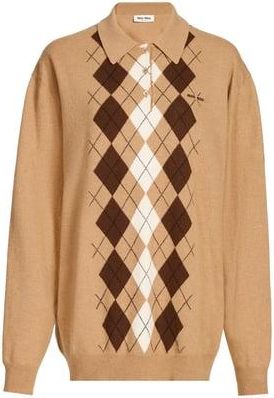 Miu Miu Pull polo en cachemire