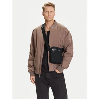 Calvin Klein Umh&auml;ngetasche Calvin Klein Contrast Reporter LV04D3175G Schwarz