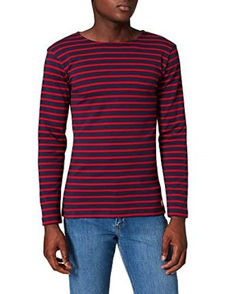 Armor Lux Houat Sweater, Navire/Braise, 4XL Homme