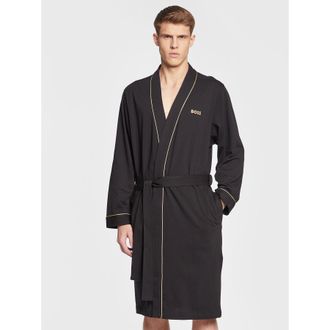 HUGO BOSS Bademantel Xmas 50485920 Schwarz
