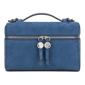 Tory Burch Romy Nubuck Slim Top Handle - - Bags - Damen - Blau - ONE SIZE