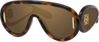 Loewe Homme, Accessoires, Brun, Taille: ONE Size Anagram Lunettes de soleil