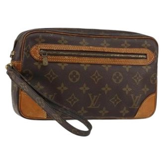 Louis Vuitton Pre-owned Vintage Canvas Clutch - - Pre-owned - Damen - Braun - ONE SIZE