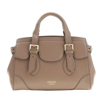 Guess Diana Maxi Satchel - - Bags - Damen - Braun - ONE SIZE