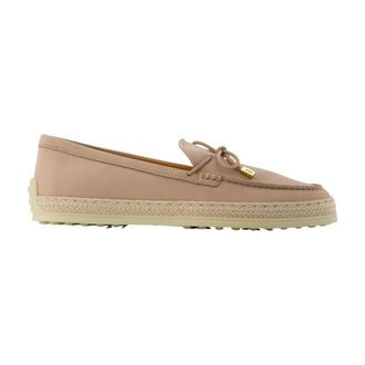 Tod's Loafers - Tods - Leder - Pink - - Shoes - Damen - Rosa - 40 EU