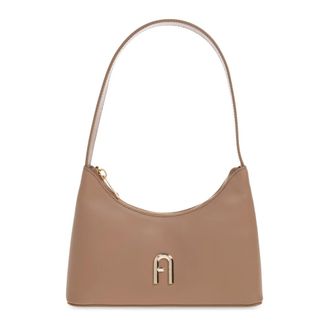 Furla Femme, Sacs, Brun, Taille: ONE Size Diamante Mini Sac Bandoulière
