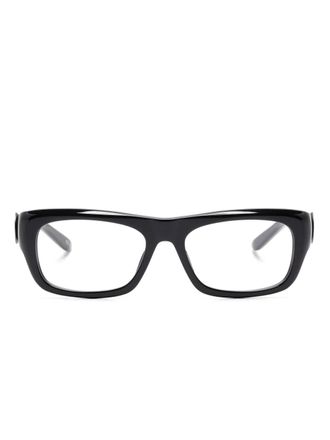 Balenciaga lunettes de vue à plaque logo - Noir