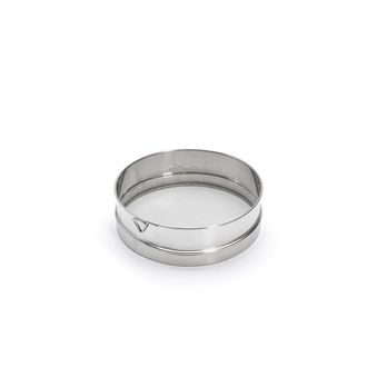 De Buyer De Buyer 4604.21 Mehlsieb, Edelstahl, Silber, 22,2 x 21,6 x 6,8 cm