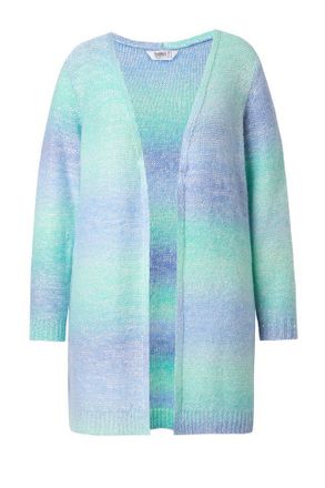 Angel Of Style Strickjacke Strickjacke Straight Fit Farbverlauf Pailletten