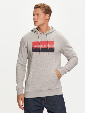 Jack & Jones Jack & Jones Sweatshirt Nolan 12256849 Grau Standard Fit
