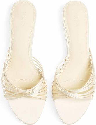 NA-KD Mules &agrave; brides - Jaune clair