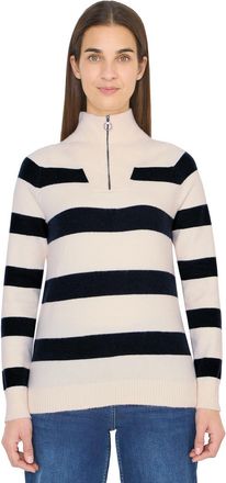 Cecil Gestreifter Pullover universal Blue XXL