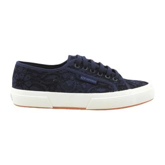 Superga 2750 Pizzo Macrame - - Shoes - Damen - Blau - 36 EU
