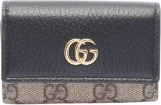 Gucci Porte-cl&eacute;s Pre-owned - Femme - Pre-owned - Noir - Taille: ONE Size