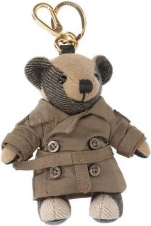 Burberry Schl&uuml;ssel- & Taschenanh&auml;nger - Teddy Bear Charm In Cashmere - f&uuml;r Damen