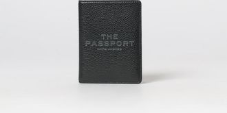 Marc Jacobs Porte-documents bifold The Passport en cuir de vachette grain&eacute;