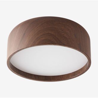 Sklum Sklum - Plafonnier en fer Glatzer Marron Bois Foncé