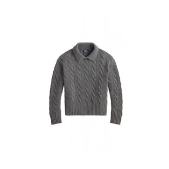 Ralph Lauren Damen, Strickwaren, Grau, SGr&ouml;&szlig;e