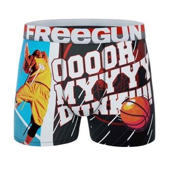 Freegun Boxer Homme Photos Sport Collection (S, Basket Oo My Dunk A84)