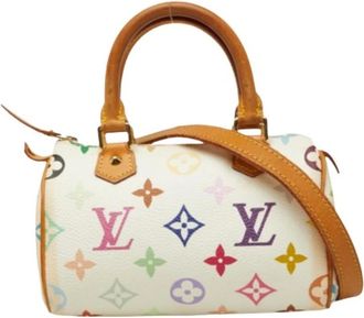 Louis Vuitton Pre-owned Monogram Multicolor Mini Speedy 2way Bag - Femme - Pre-owned - Multicolore - Taille: ONE Size