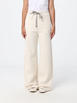 Max Mara S Max Mara High-Waist-Jogginghose aus Jersey mit Kordelzug