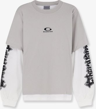 Balenciaga Double Hybrid Cotton T-Shirt - BALENCIAGA - gender_Man