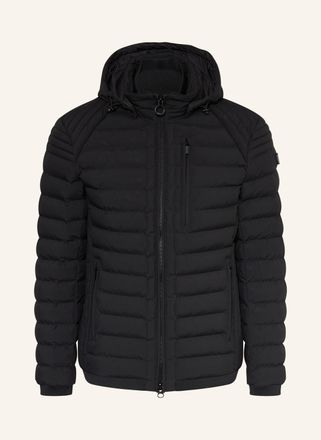 Wellensteyn Wellensteyn Steppjacke Molecule Long Mit Abnehmbarer Kapuze schwarz