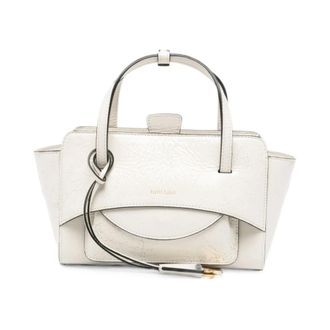Hidesins Flap Small Leather Tote - - Bags - Damen - Wei&szlig; - ONE SIZE