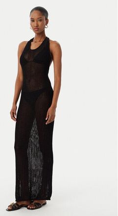 Guess Strandkleid E6GK00 Z5371 Schwarz Slim Fit