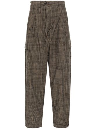 Jan-Jan Van Essche pantalon à rayures - Gris