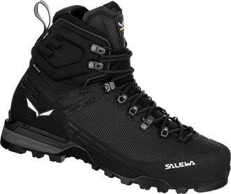 Salewa M Ortles Edge Mid GTX Boot Schwarz - Gore-Tex Robuster wasserdichter Herren Gore-Tex Alpinschuh, Größe EU 44.5