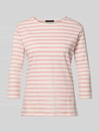 Oui T-Shirt mit Rundhalsausschnitt und 3/4-Arm