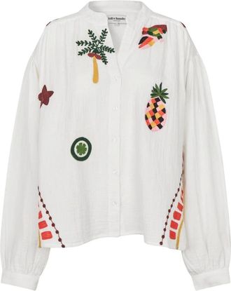 Lollys Laundry Femme, Blouses et Chemises, Beige, Taille: 40 FR Chemises