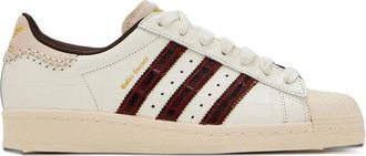 adidas 3-Stripe Leather Sneaker - Beige