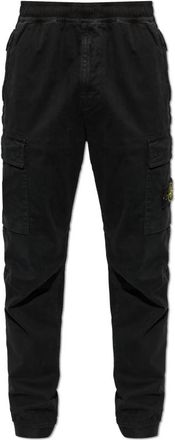 Stone Island Baumwoll-Cargo-Hose - - Trousers - Herren - Schwarzk - W30