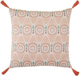 Atmosphera Atmosphera - Coussin Ikat Jacquard 50x50cm