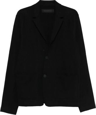 Transit Par-Such surchemise à boutonnière - Noir